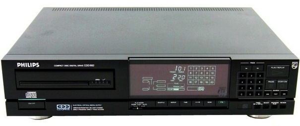 Транспорт компакт дисков Philips CDD882, винтаж, vintage, high end, hi ...